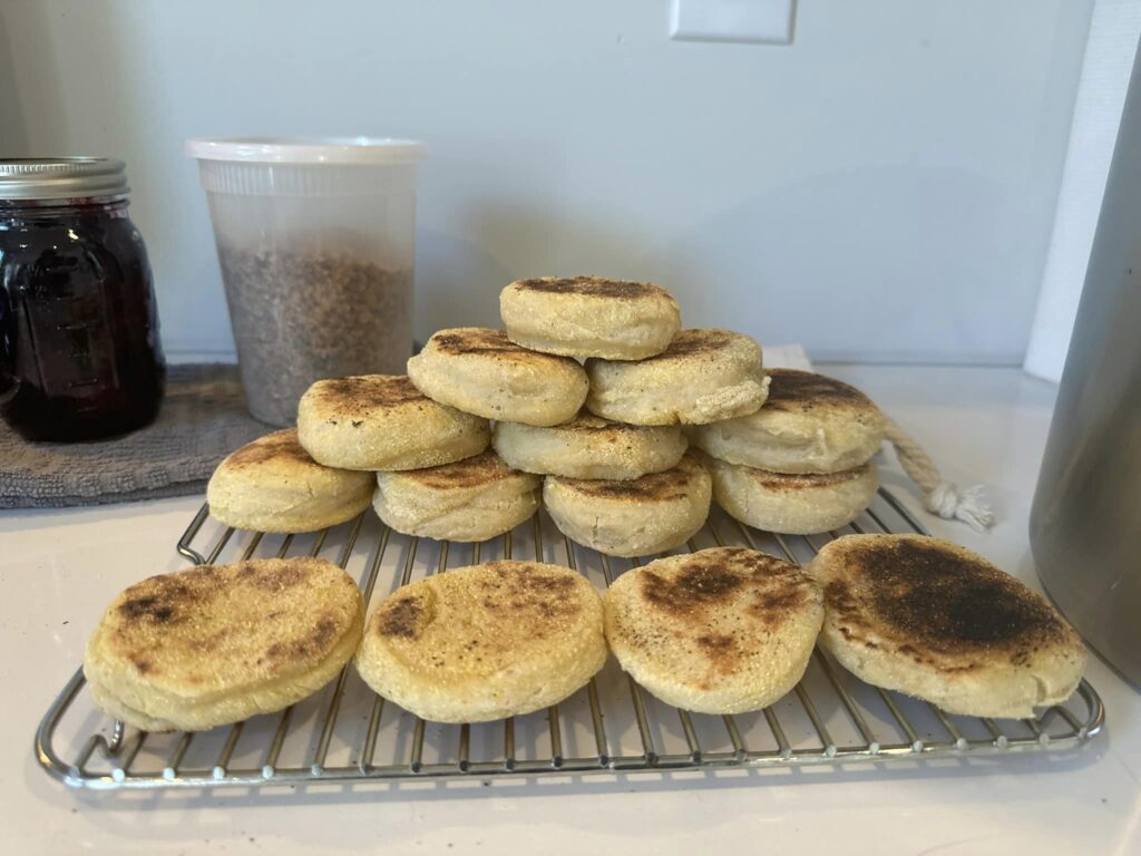 Sourdough English Muffin Recipe - old fashioned recipes